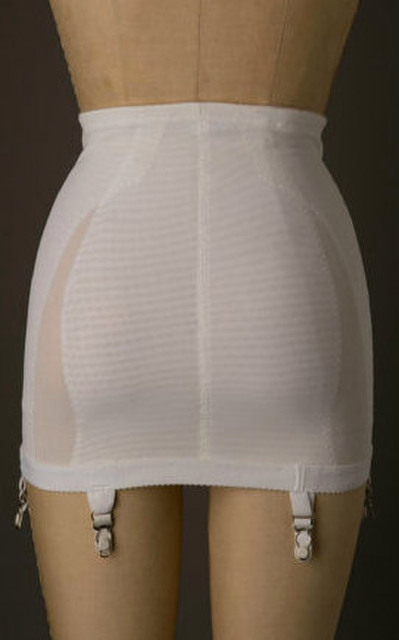 Vintage New Playtex Double Diamonds Firm Open Bottom Girdle With 6