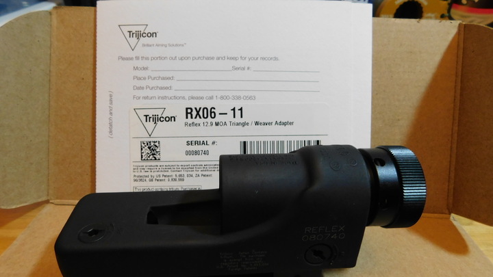 WTS Trijicon ACOG RX06-11 optic | RugerForum.com – Serving Ruger Owners ...
