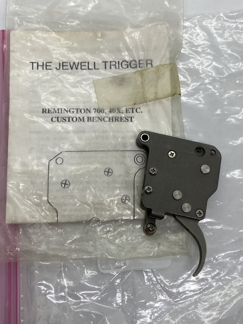 SOLD - Jewell Rem 700 HVR Trigger - Bottom Safety, No Bolt Release ...