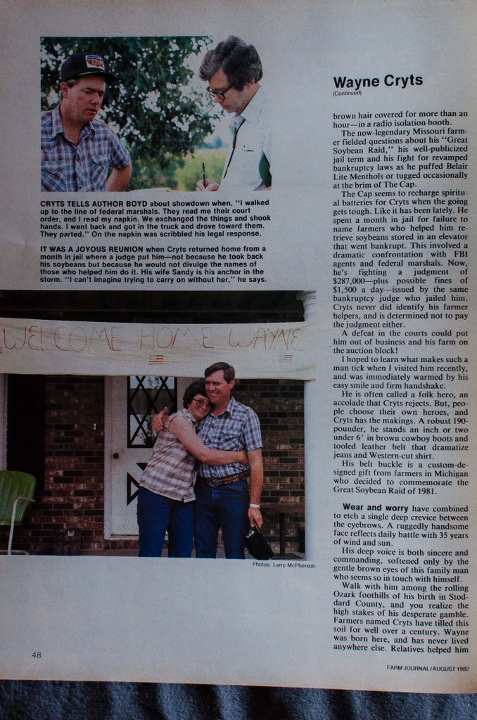 Viewing a thread - Wayne Crytes story.