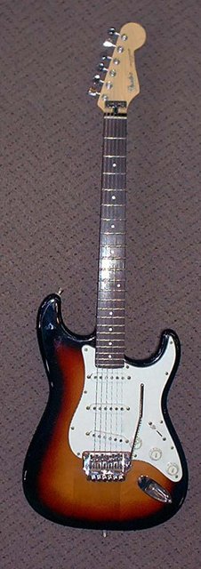 Photo 1 Of 4 Fender Contemporary Series Sunburst Stra