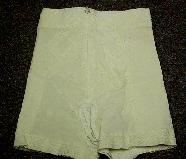 Vint Playtex Double Diamond Hi Waist Firm Control Long Leg Gartered ...