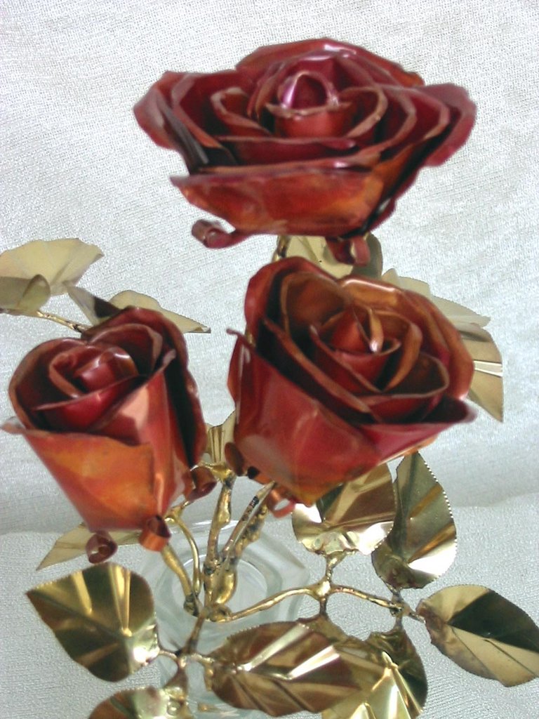 Photo 1 of 37, Copper Roses with Brass Leaves
