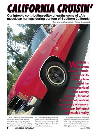 Musclecar Enthusiast PDFs