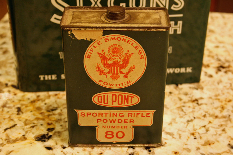 Old powder cans | RugerForum.com - Ruger Enthusiast & Owner Community