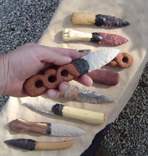 "Neolithic" Knives for Movie Props. - PaleoPlanet