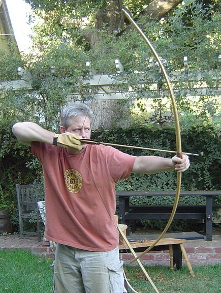 3 Bamboo Backed bows (2 hickory & 1 Lemonwood) Photos - PaleoPlanet