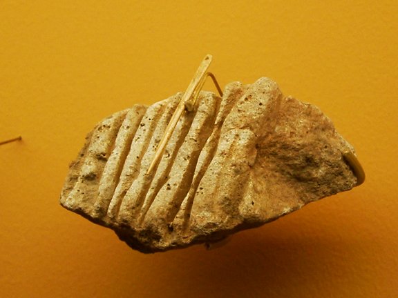 "Sinew stone" use test - PaleoPlanet