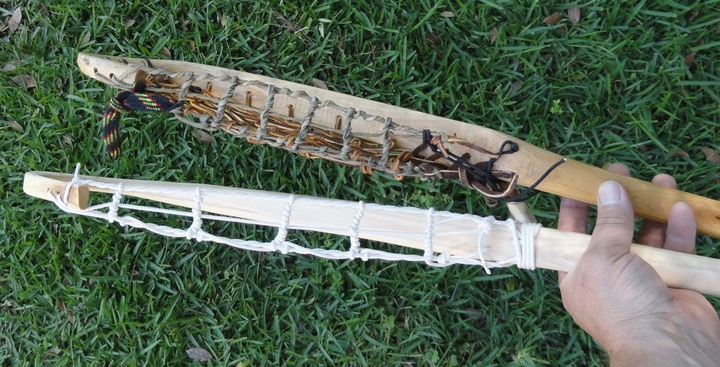 Making an Iroquois Style Lacrosse Stick - PaleoPlanet