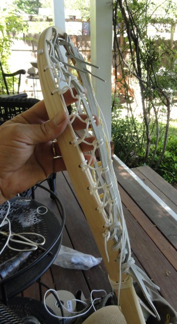 Making an Iroquois Style Lacrosse Stick - PaleoPlanet