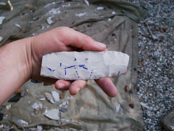 Johnstone/Slab Knapping Tutorial - PaleoPlanet