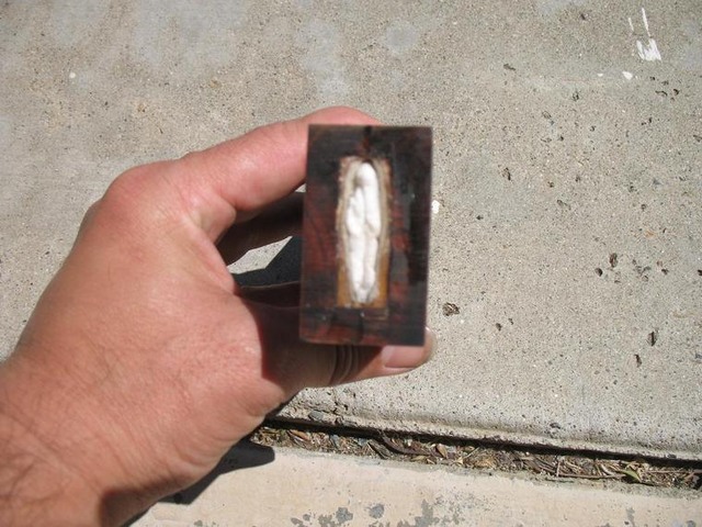 Lined wooden sheath tutorial - PaleoPlanet