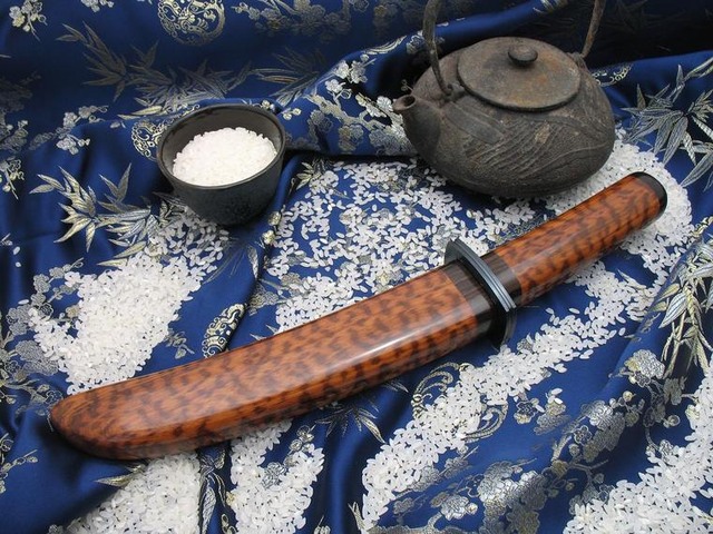 Lined wooden sheath tutorial - PaleoPlanet