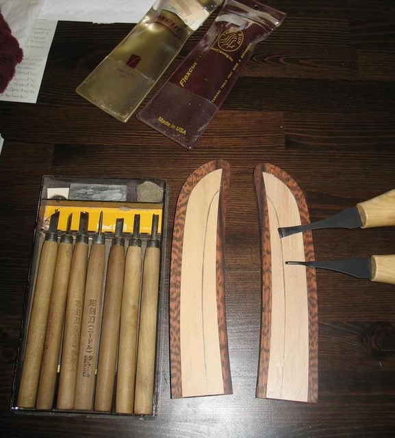 Lined wooden sheath tutorial - PaleoPlanet