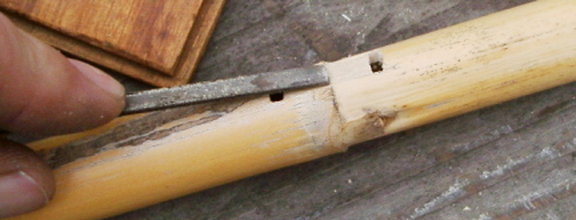 Making a N. American Style Flute from Rivercane - PaleoPlanet