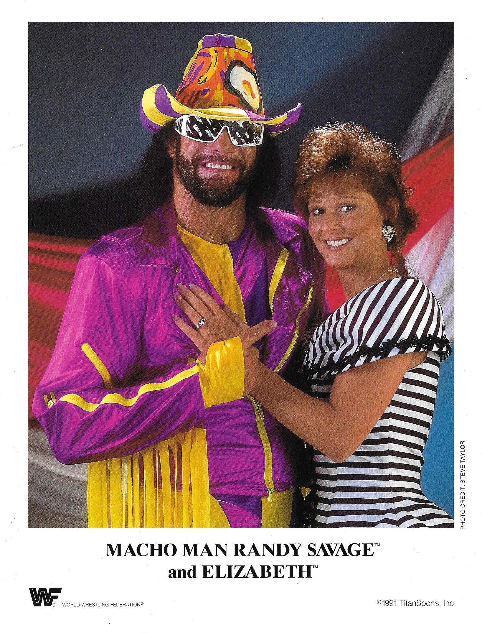 Macho Man Randy Savage And Elizabeth