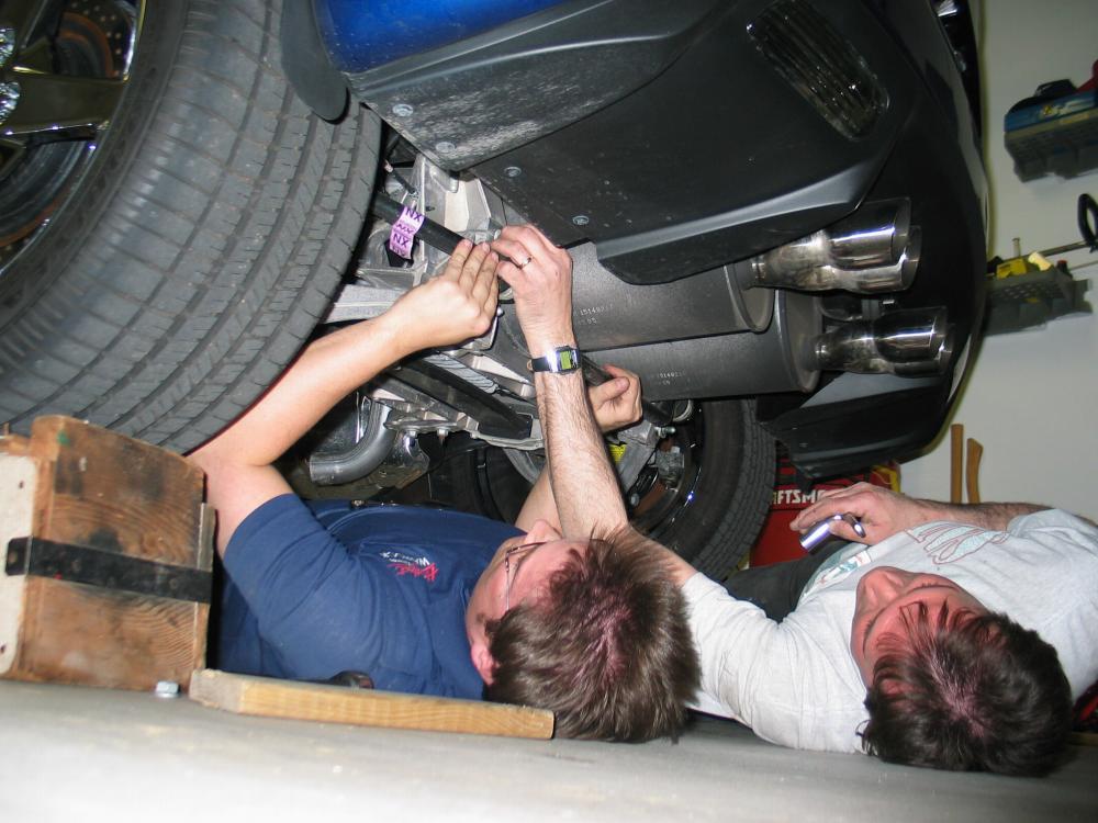 Corsa Sport Exhaust & Abs plate install w/ PICS – 56K stay away ...