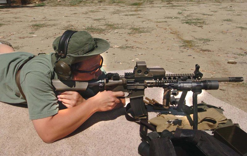 What bipod works well on a m4 type with rail > Rifles, Uppers, Lowers ...