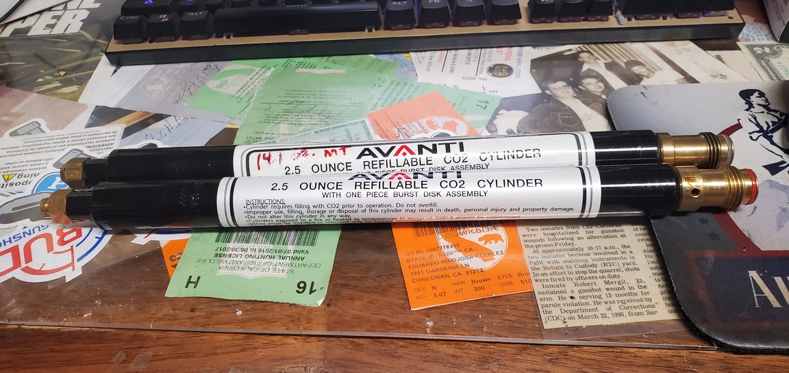 FS: Daisy, Avanti 888 Parts. 4500 PSI Carbon fiber Air Tank. Scuba tank ...